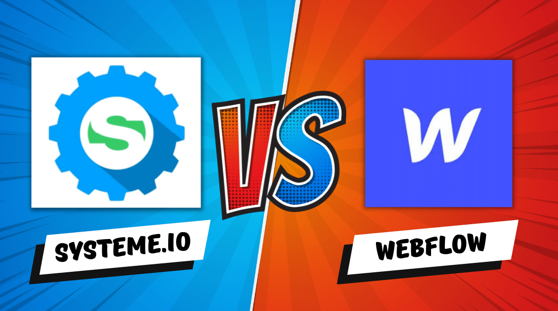 Systeme.io vs Webflow - Which Is The Best All-In-One Marketing Platform